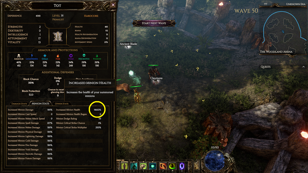Minion life display bug - Bug Reports - Last Epoch Forums