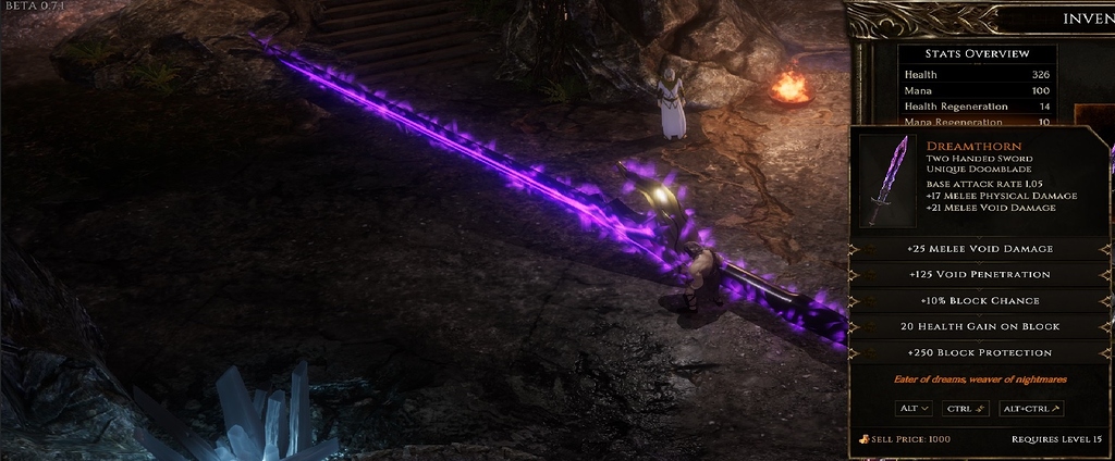 Dreamthorn - Bug Reports - Last Epoch Forums