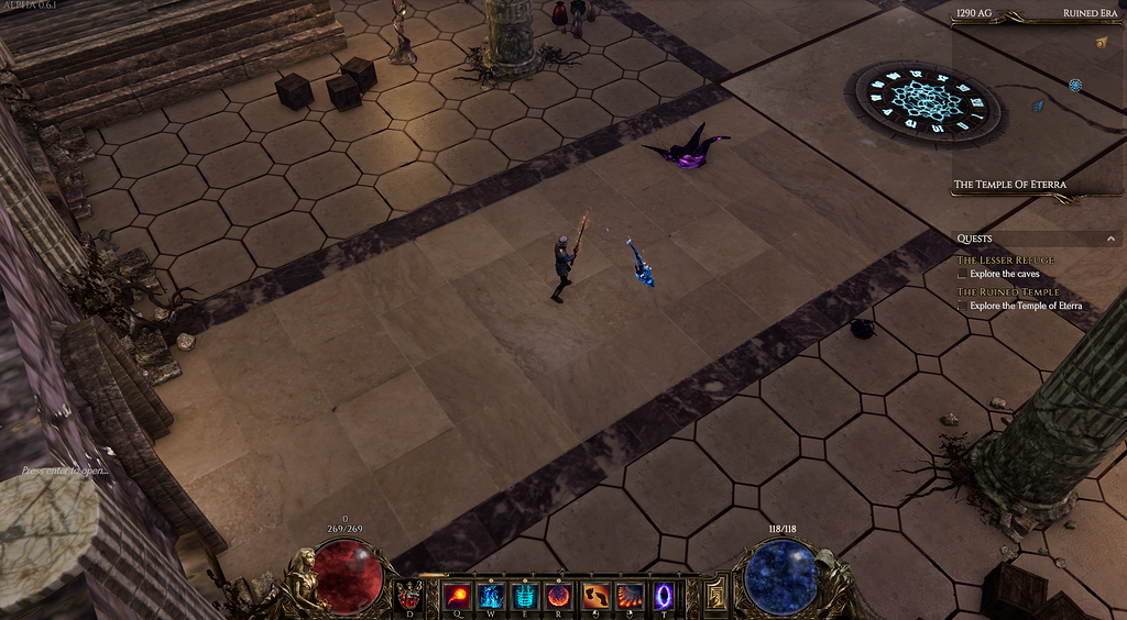 No minimap in temple of eterra - Bug Reports - Last Epoch Forums