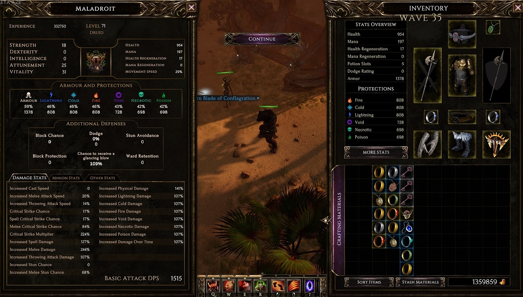 [build] Melee Druid (Werebear) [WIP] [0.7.2] - Primalist - Last Epoch Forums